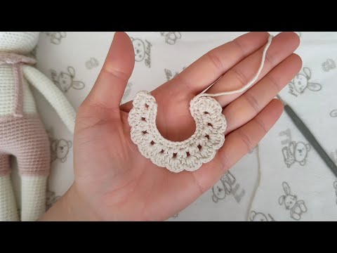 Amigurumi oyuncaklarınızın boynunu süsleyecek yaka tarifi