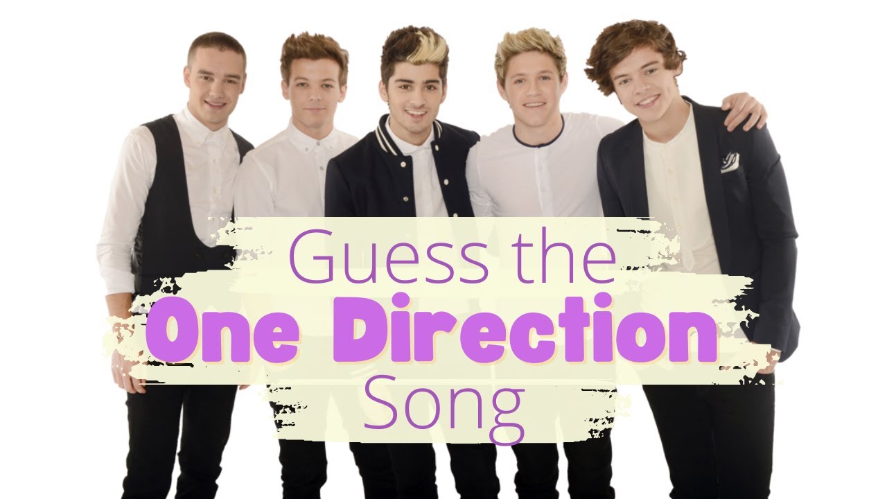 Guess the One Direction Song Quiz - YouTube