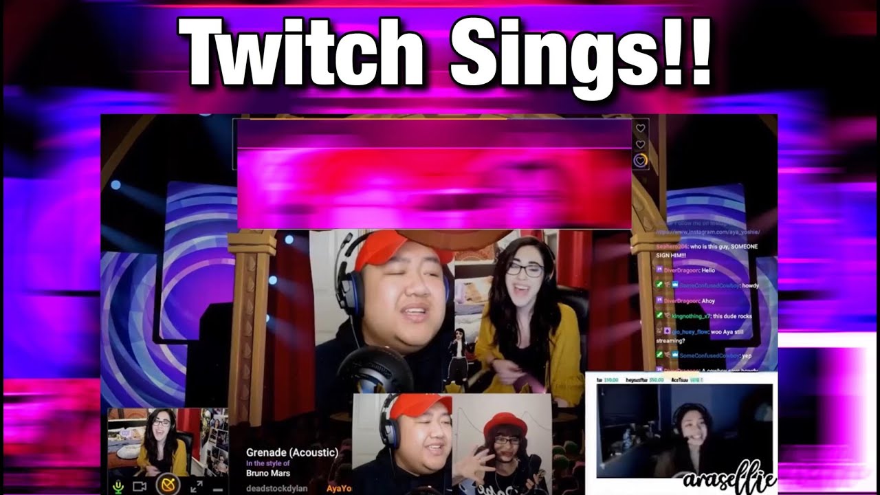 SINGING WITH MY FANS (TWITCH SINGS) - YouTube