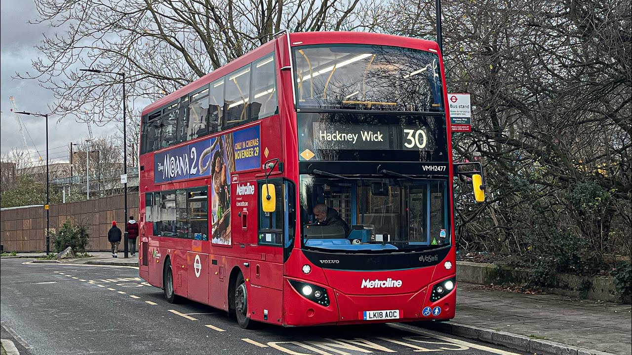 Full Route Visual | London Bus Route 30: Hackney Wick - Marble Arch ...