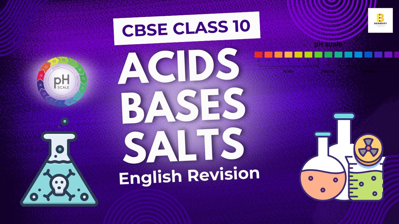 Class 10 CBSE - Acids, Bases & Salts - Chemistry Concept Revision ...
