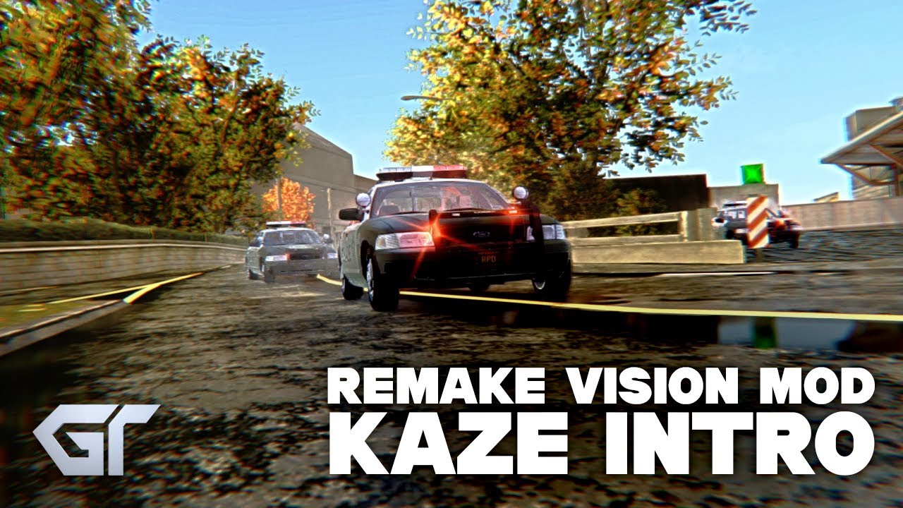 NFS Most Wanted - Remake Vision Graphics Mod | Kaze Rival intro (4K ...