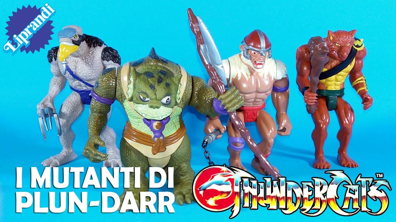 LJN - THUNDERCATS I MUTANTI DI PLUN DARR - BACK THEN RECENSIONE - YouTube