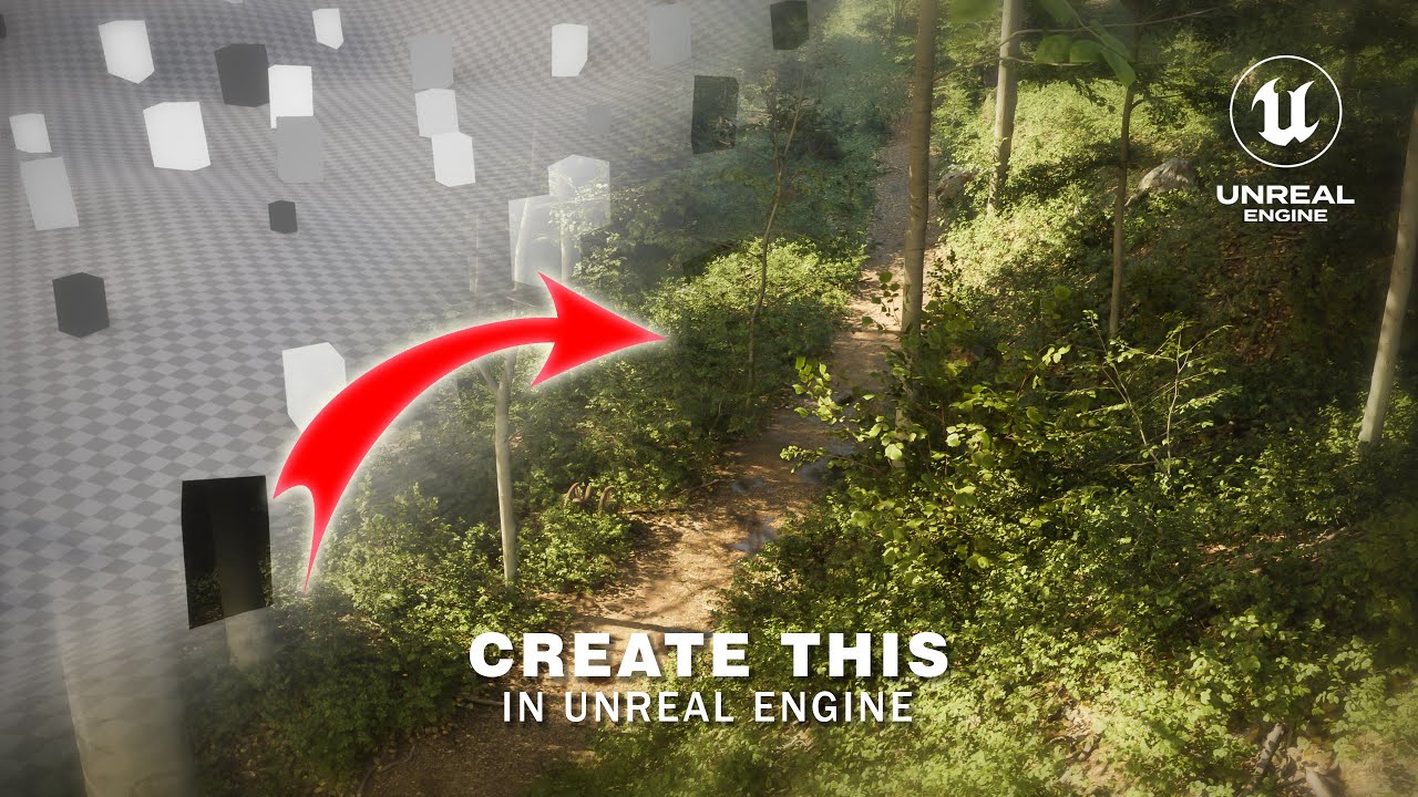 Create Realistic PCG Forest in Unreal Engine 5 (Free Template) - YouTube