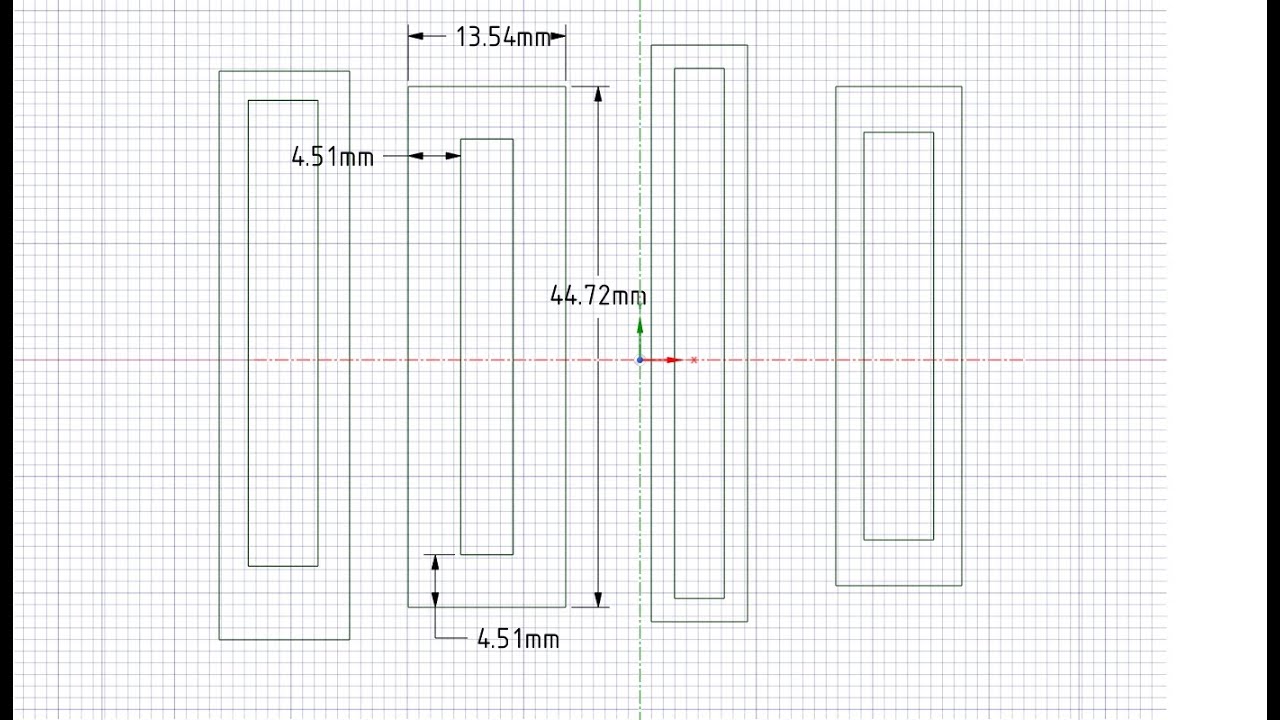 4 methods of placing one rectangle precisely central inside another ...