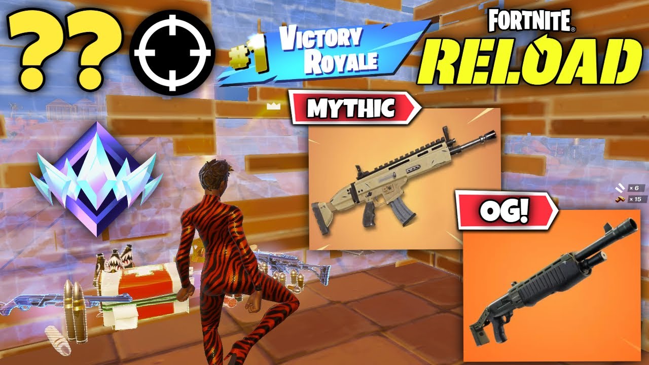 Fortnite Reload | High Kill Solo UNREAL Ranked Win Gameplay | (Keyboard ...