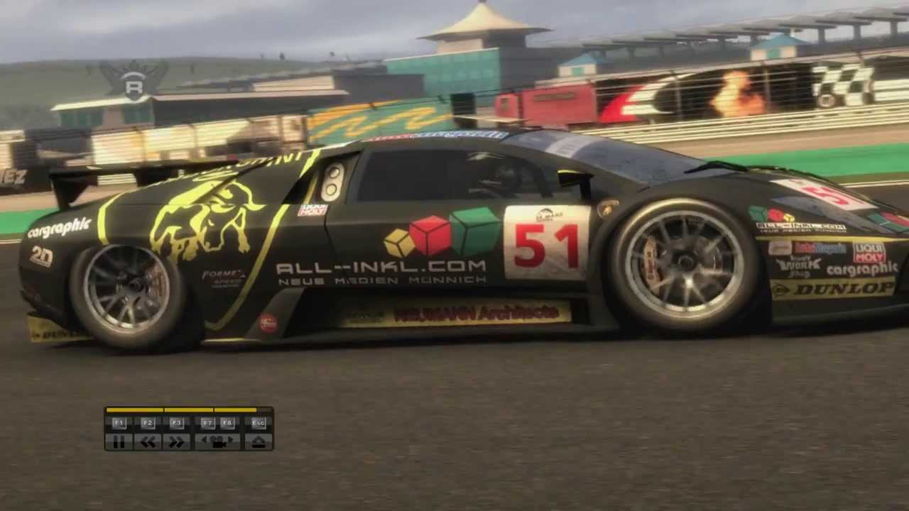Race Driver: Grid - Lamborghini Murcielago RGT - YouTube