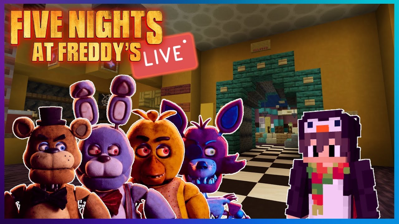 (🔴 LIVE) Building The FNaF Movie Map! - YouTube