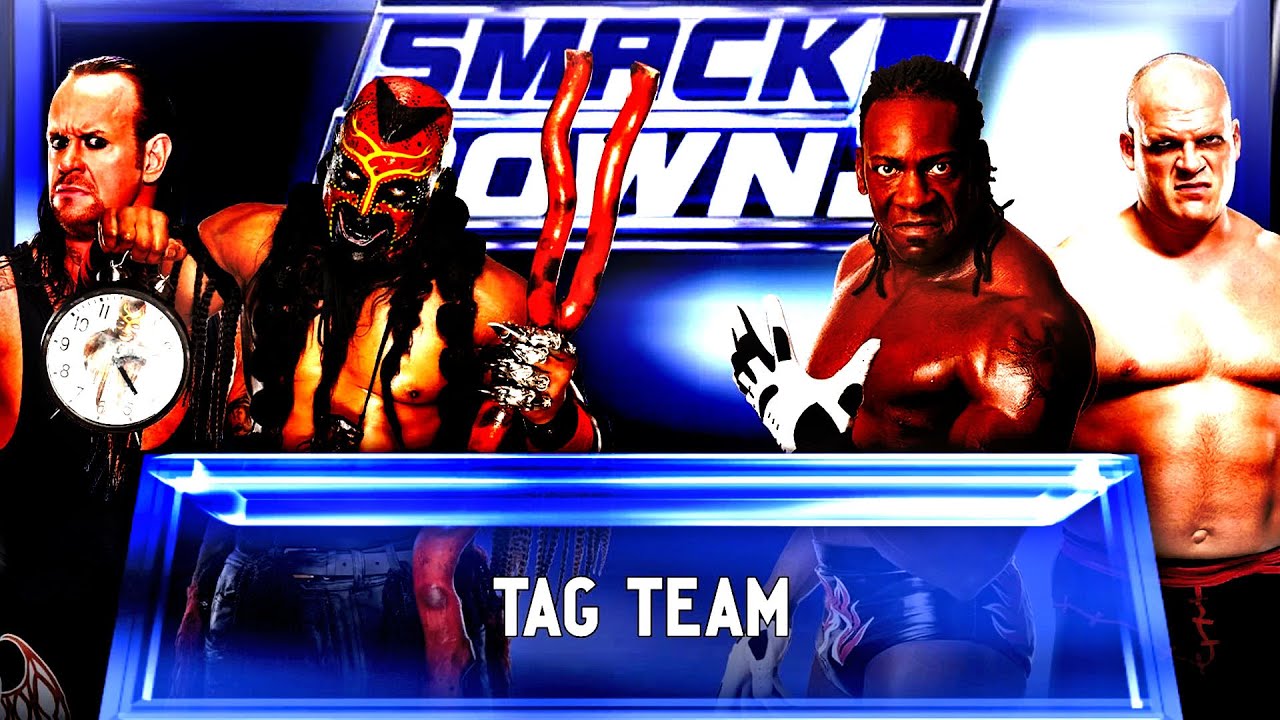 WWE 2K Undertaker & Boogeyman vs Kane & Booker T - YouTube