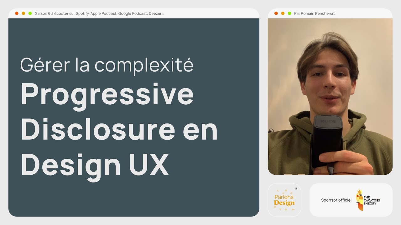 Progressive Disclosure : Gérer la complexité en Product Design ...
