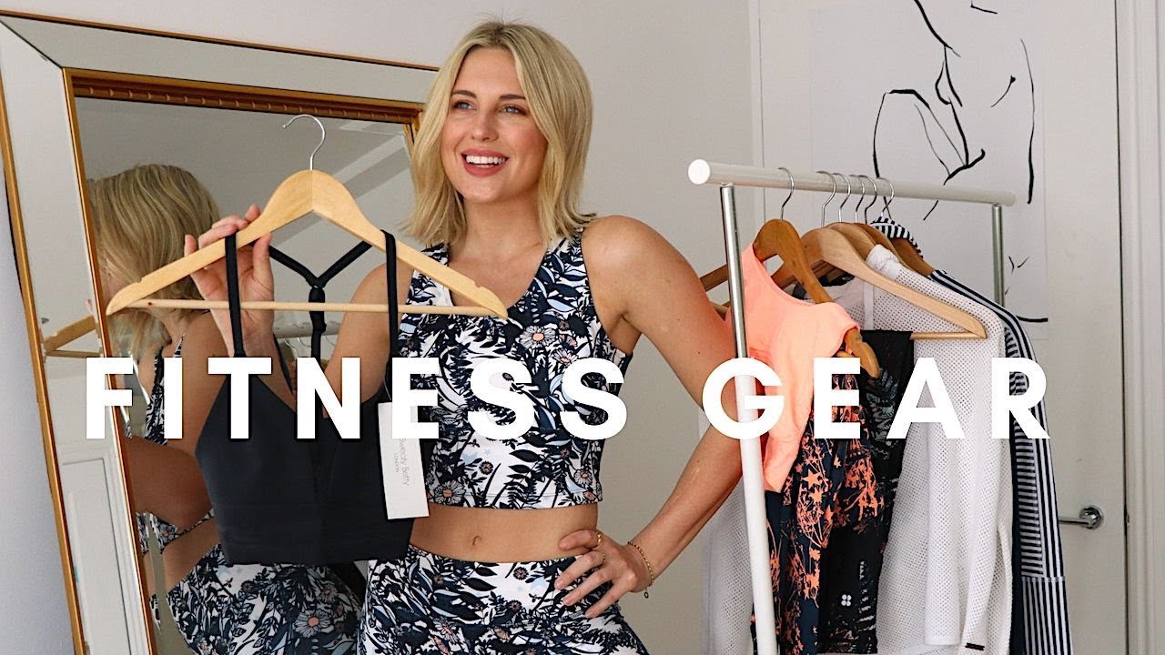FITNESS WORKOUT GEAR HAUL + TRY ON || STYLE LOBSTER - YouTube