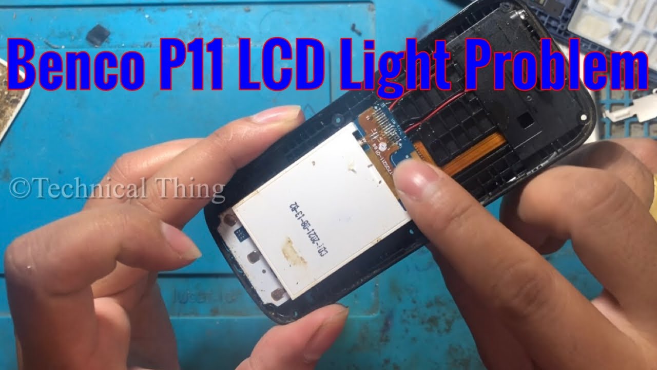 Benco P11 LCD Light Problem || Chaina Keypad Mobile Display Light Ways ...