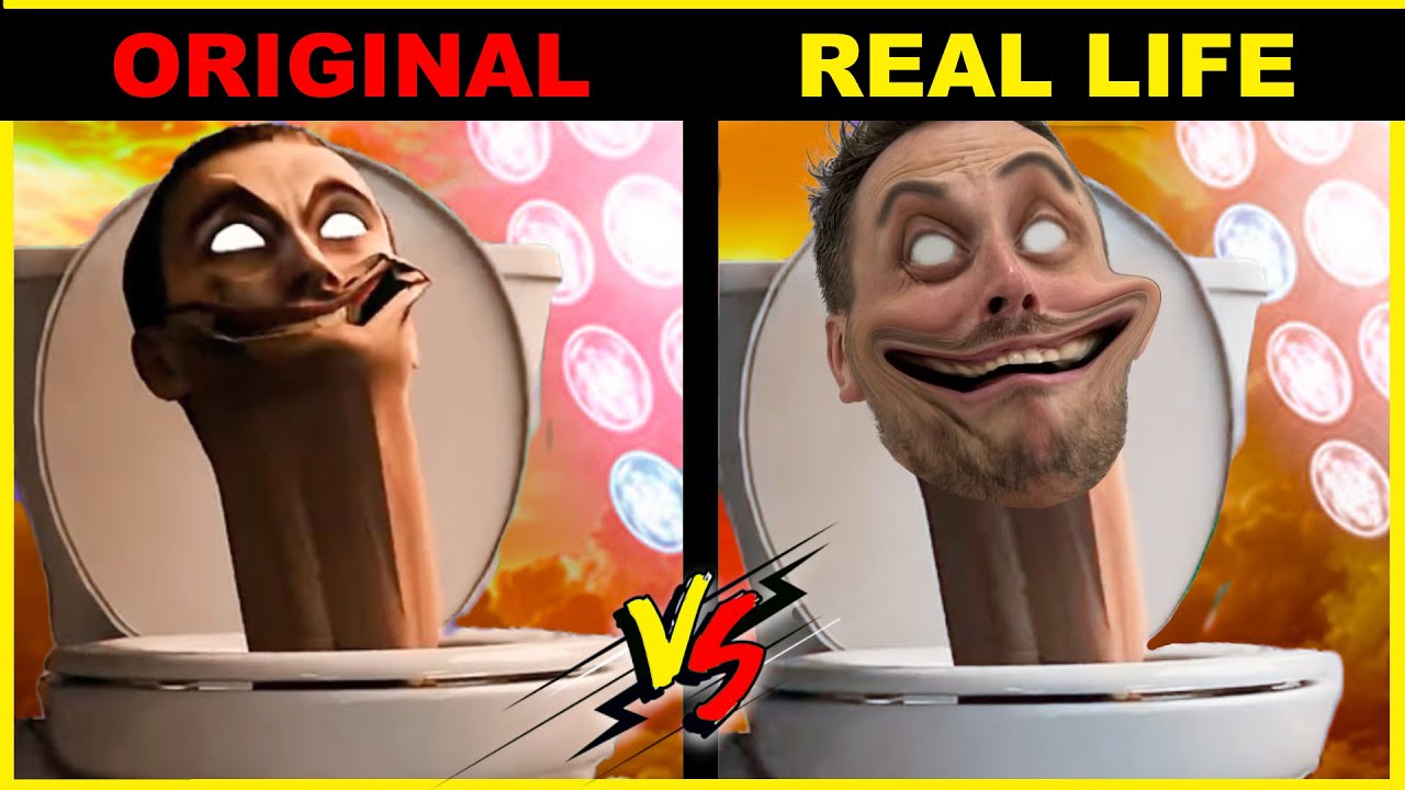 The Best Funny Tik Tok Skibidi Toilet Original VS In Real Life (part 60 ...