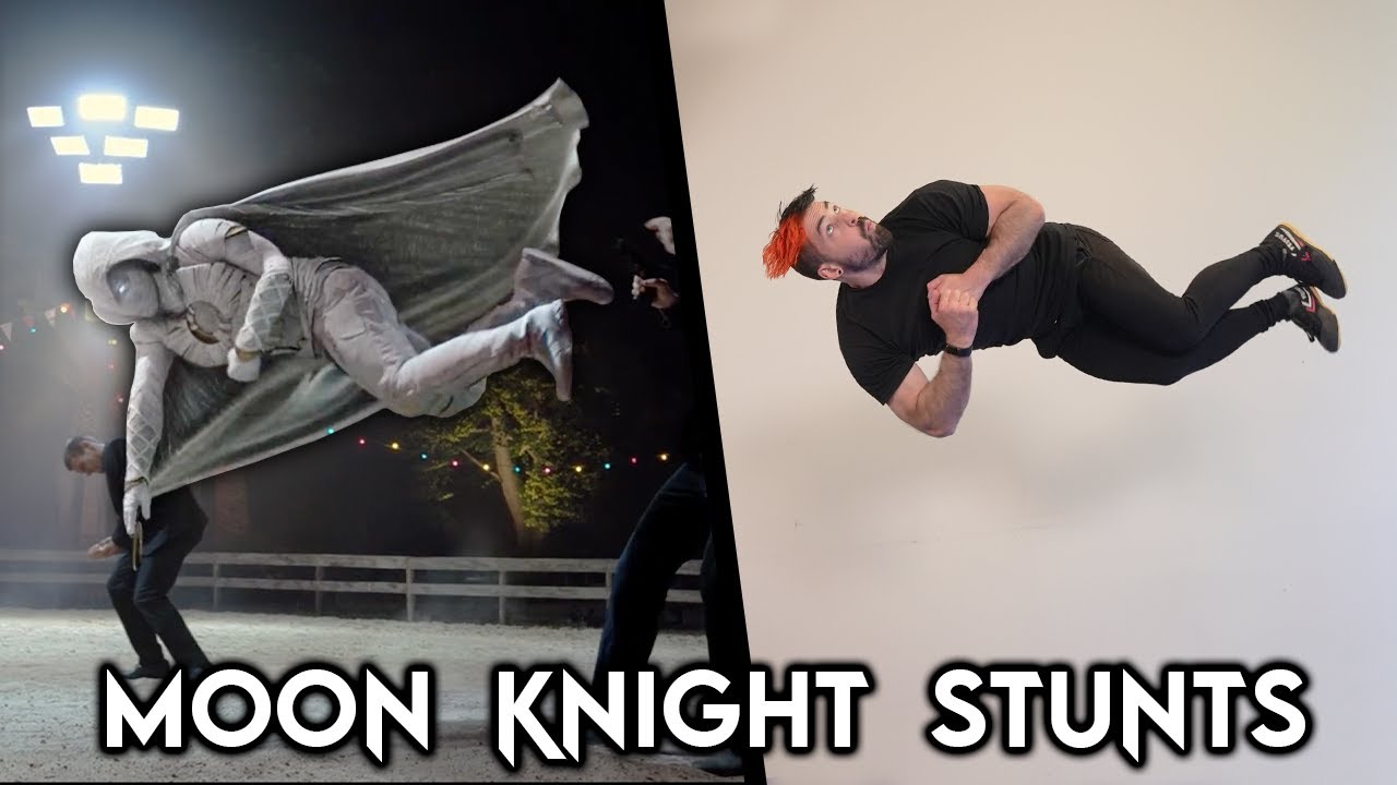 Marvel's Moon Knight Stunts In Real Life - YouTube