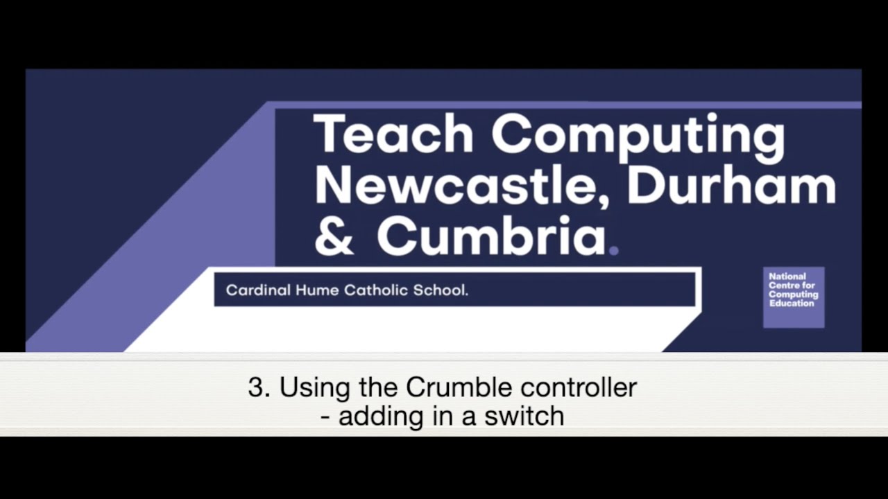 3. Adding in a Crumble switch - YouTube