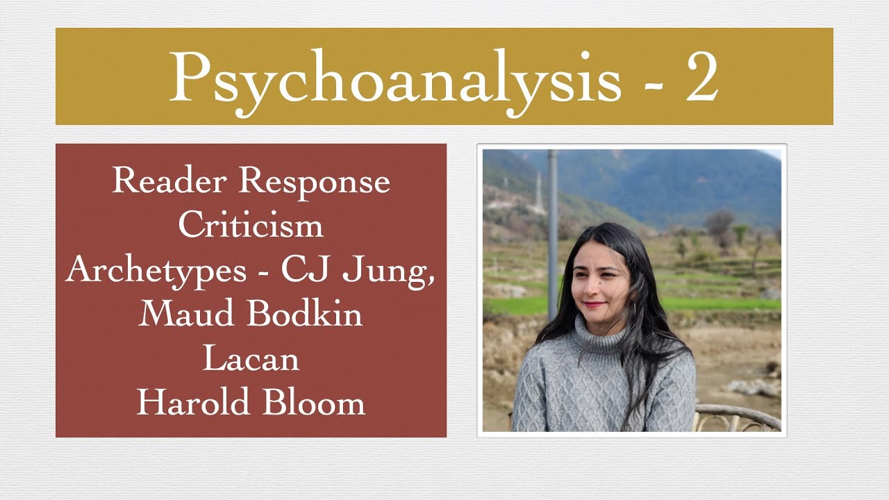 Psychoanalysis - 2 | Literary Theory | Harold Bloom | Jung | Lacan ...