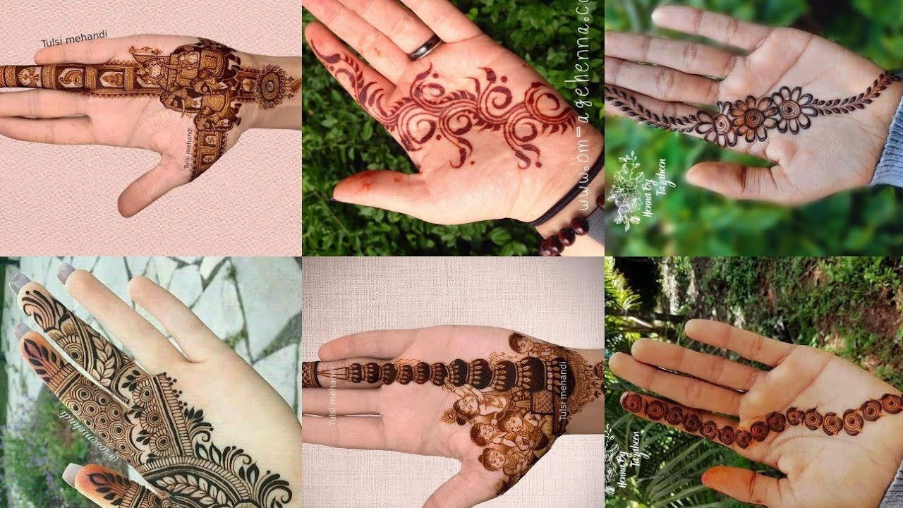 Bail mehndi designs 2024💓💓|| latest mehndi ideas for hand - YouTube