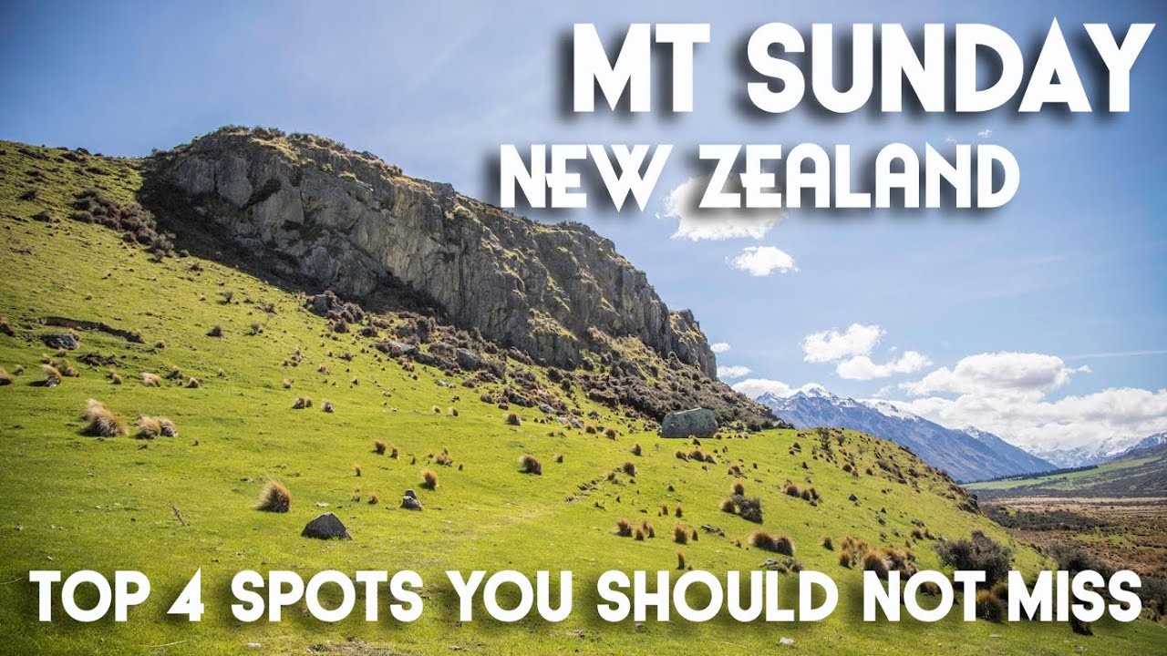 Mt. Sunday (EDORAS from LOTR!) - New Zealand - YouTube