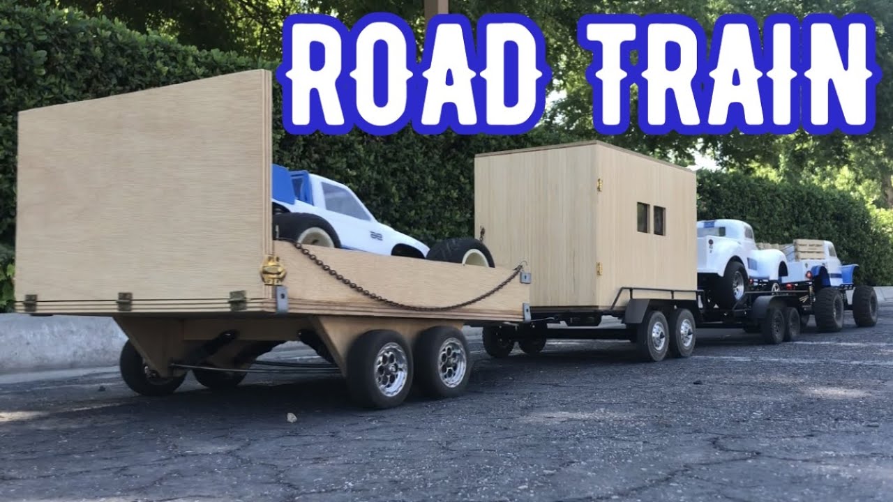 Road Train with the Tow Rig - YouTube