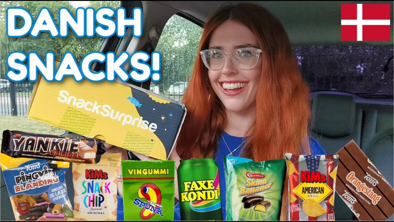 Trying Snacks From DENMARK For The First Time! 🇩🇰 - YouTube