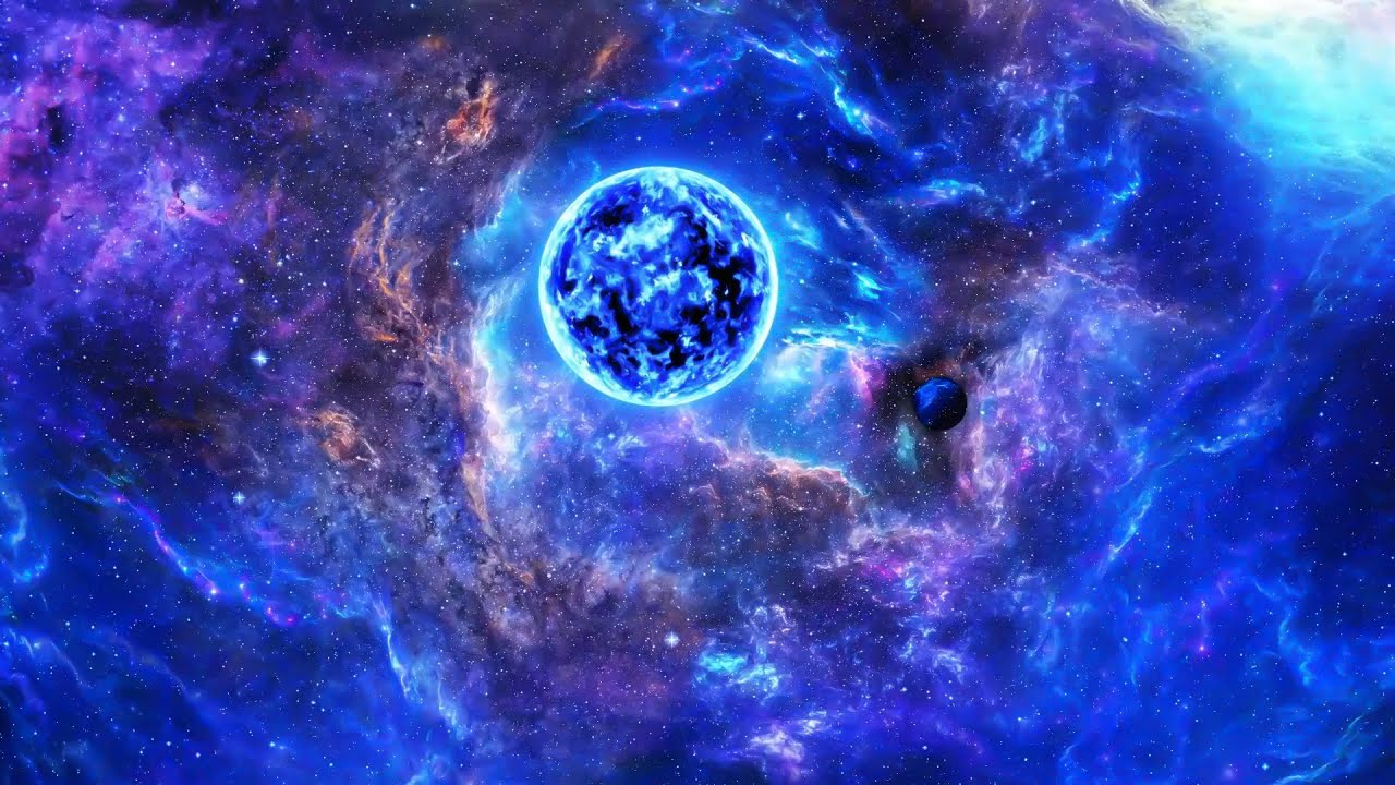 Blue Planet in the Infinite Universe: A Brilliant and Detailed Fantasy ...