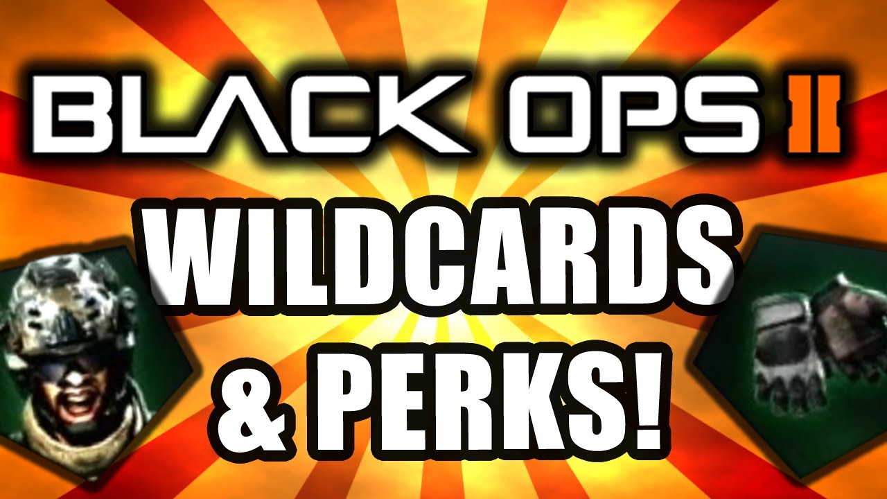 Black Ops 2 - ALL Perks & New Wildcards! Create-A-Class info! - (Call ...