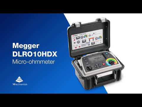 Megger DLRO10HDX Micro-ohmmeter