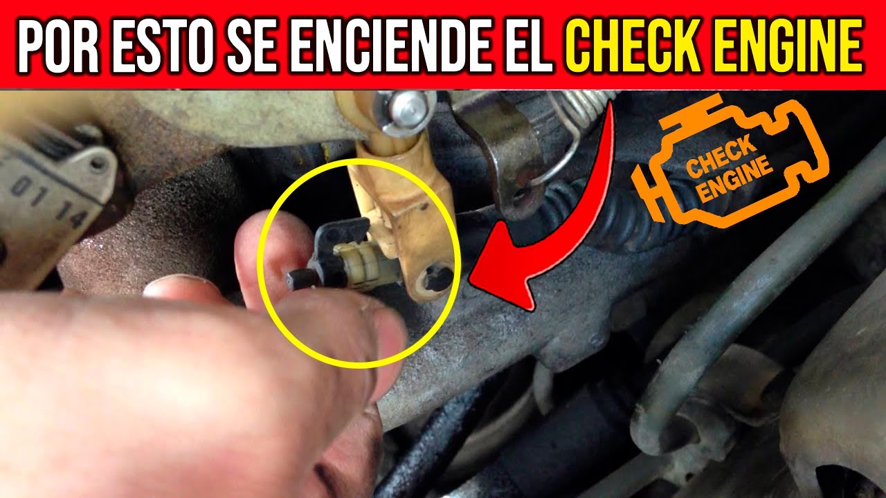 3 Razones Por la Que La Luz Check Engine Se Enciende Y Que Seguro No ...