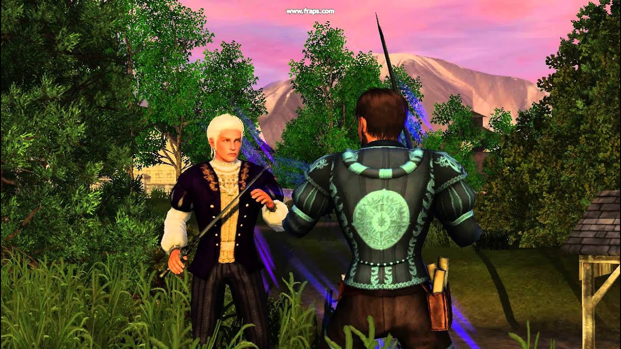 Sims 3 Sword Fight - YouTube