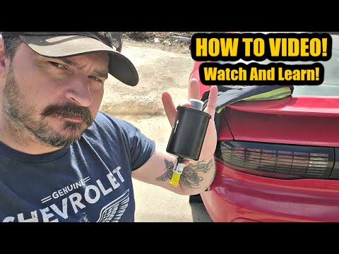 How to Replace a Fuel Filter on a Pontiac Firebird Trans Am and Chevy ...