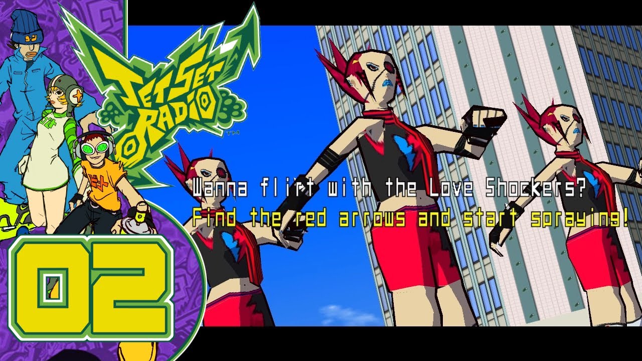 Jet Set Radio (PC)[Blind] Part 2 (Love Trap) - YouTube