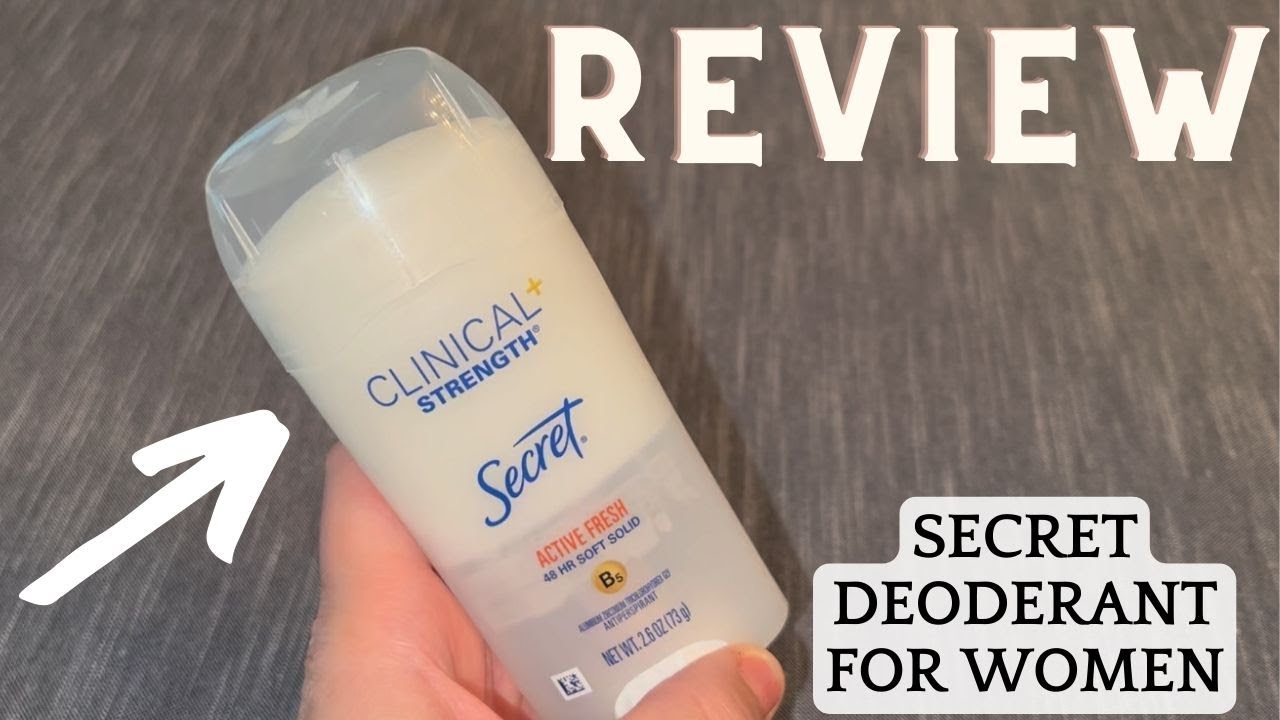 Secret Deodorant for Women: A Review of the Best Odor Protection for ...