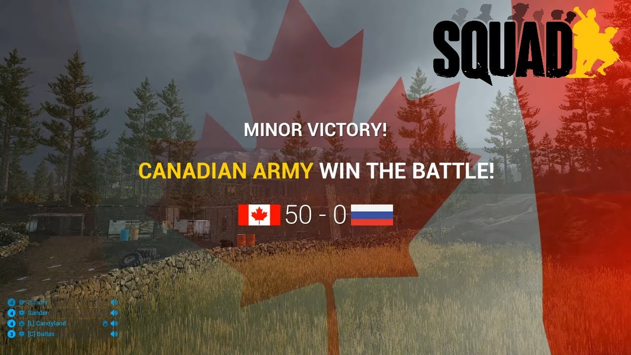 Squad Gameplay | Canadian Army Attacking Russian Ground Forces - YouTube