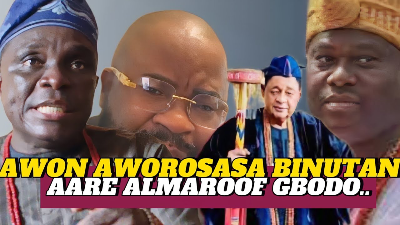 HA! O SELE!!AWON AGBA AWOROSASA BINU TAN SI AARE ALMAROOF LORI ORO TO ...