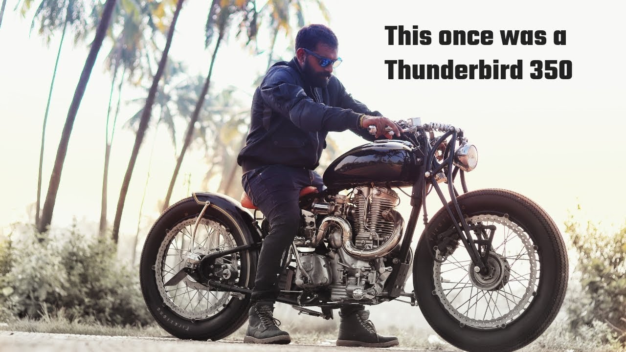 ONE OF A KIND | Customised Royal Enfield Bobber - YouTube