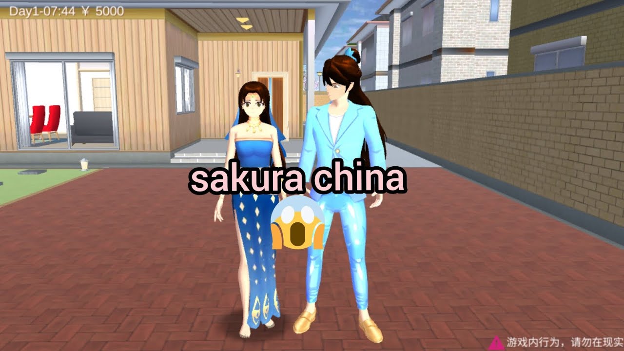 sakura school simulator versi china - YouTube