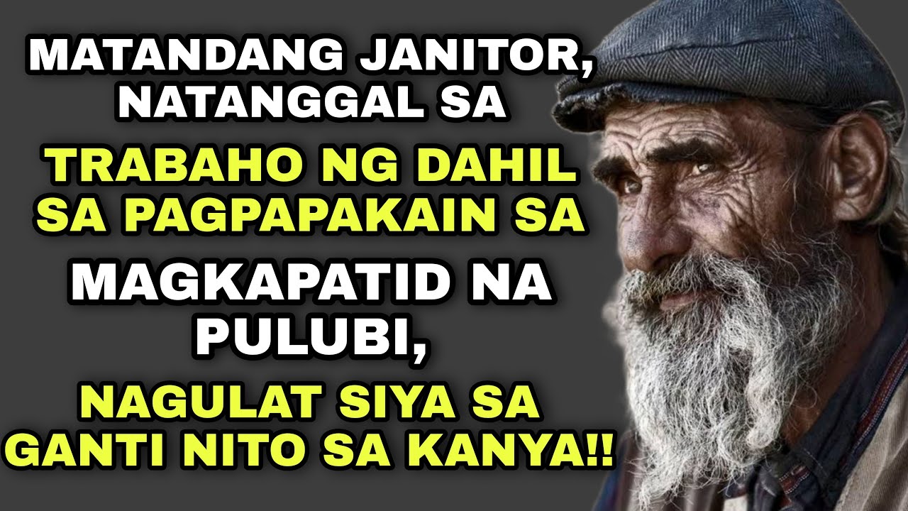 MATANDANG JANITOR, NATANGGAL SA TRABAHO NG DAHIL SA PAGPAPAKAIN SA ...