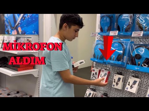 Emir İle Alış Veriş Merkezine Gittik ( Mikrofon Aldık )