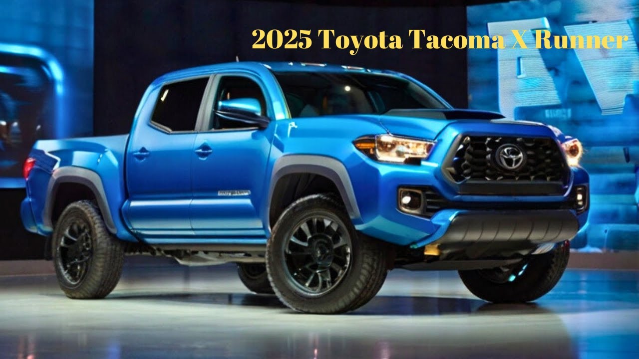 Next Generation 2025 Toyota Tacoma X Runner Model | a Modern-day X ...