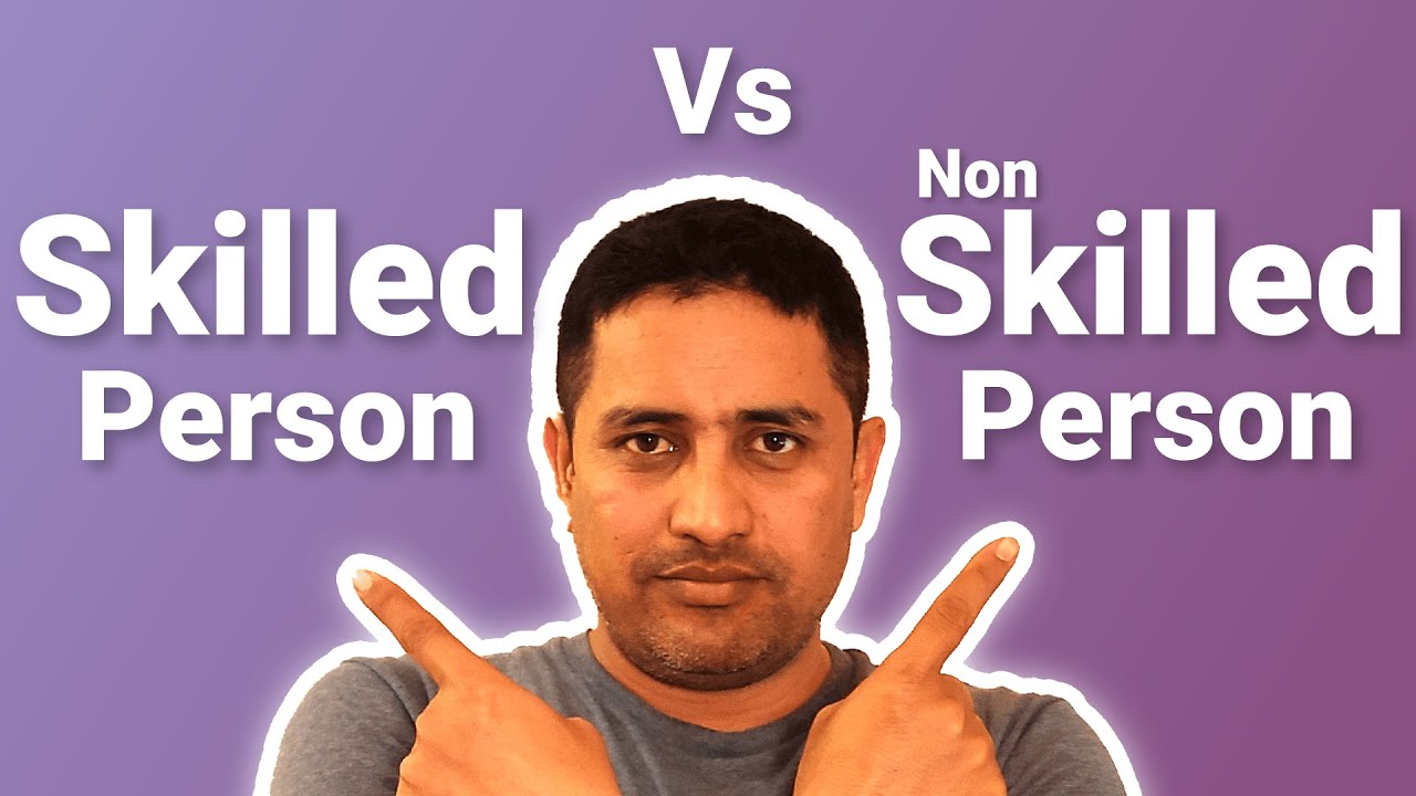 Skilled vs Non Skilled Pepole - YouTube