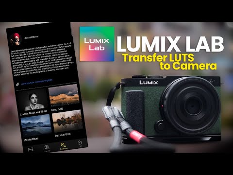 LUMIX S9 - Transfer LUTS from LUMIX LAB App to The Camera - YouTube