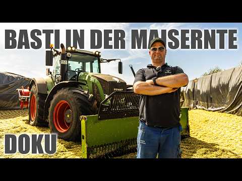 Basti alleine auf dem Silo! Maishäckseln in der Eifel | Doku
