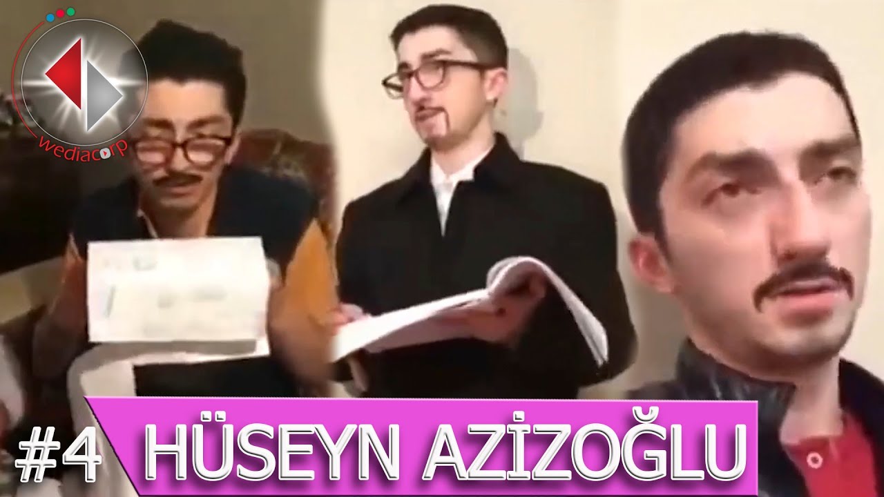 Hüseyn Azizoglu Ən Gülməli Vinelar #4 - YouTube