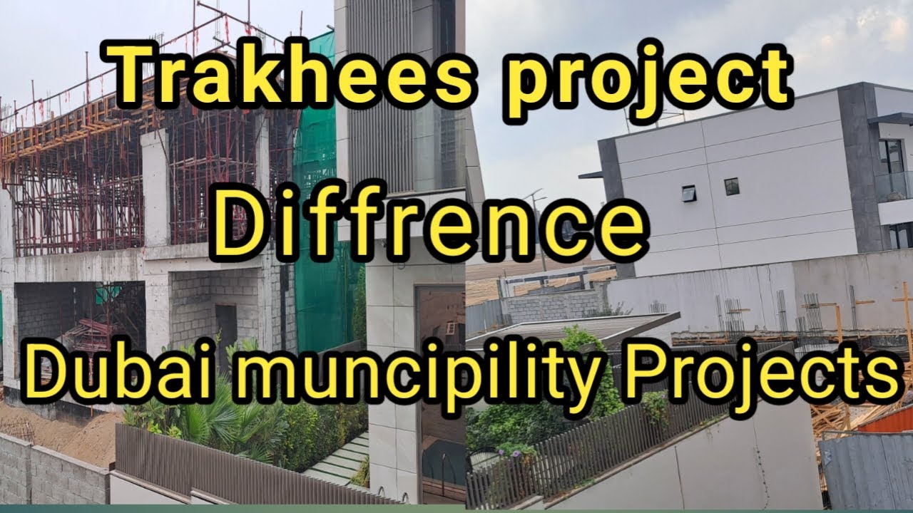 Trakhees project and Dubai muncipility projects|Villa handover in Dubai ...
