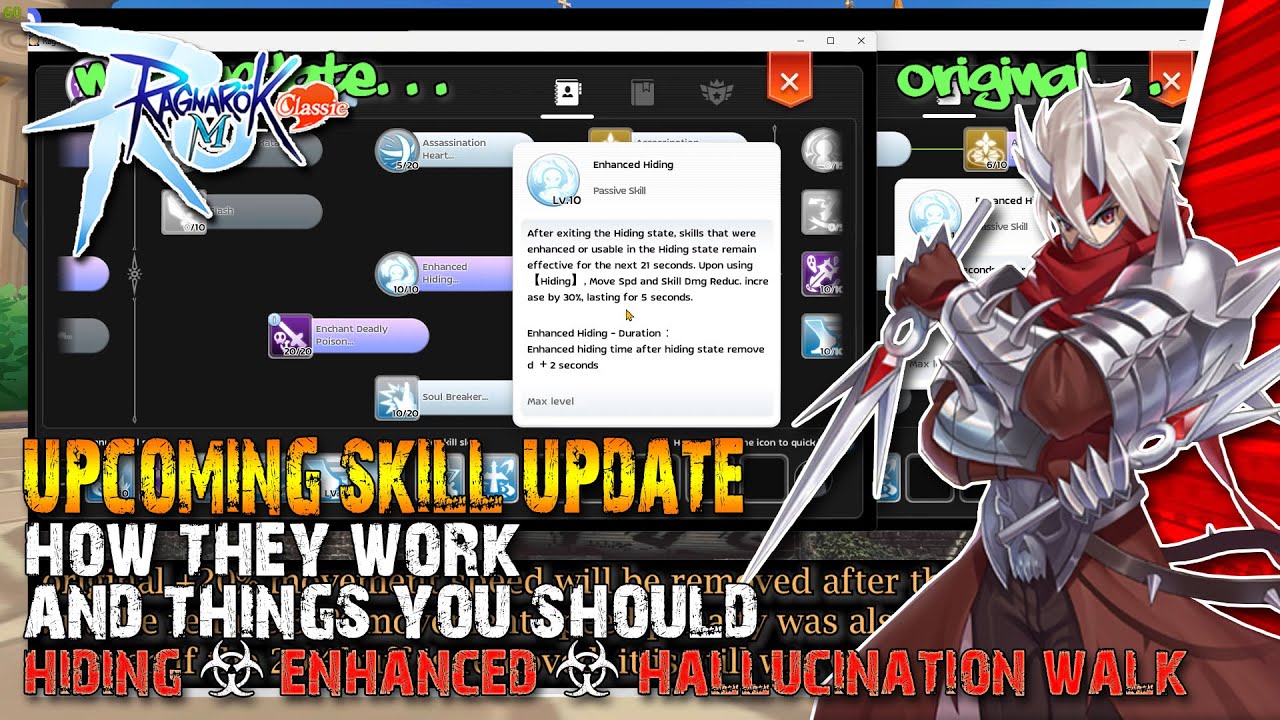 Ragnarok M: Classic GX Hiding, Enhanced Hiding & Hallucination Walk Re ...