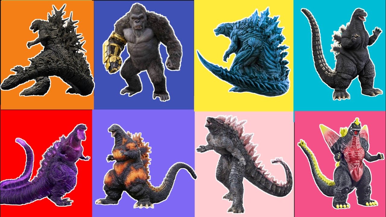 Godzilla King Of The Monsters Series Character - SPIN THE WHEEL - YouTube
