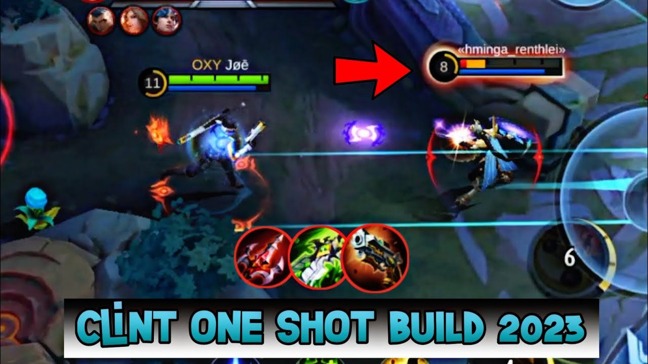 CLINT BEST BUILD 2023 || MLBB CLINT MYTHICAL LOBBY GAMEPLAY || MOBILE ...