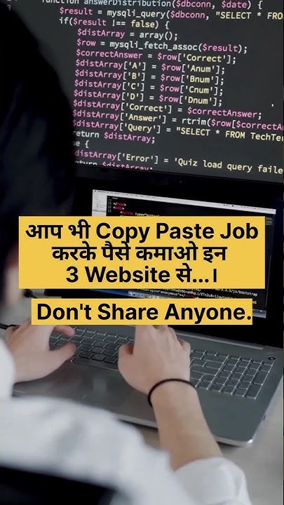 Simple copy paste Job - YouTube