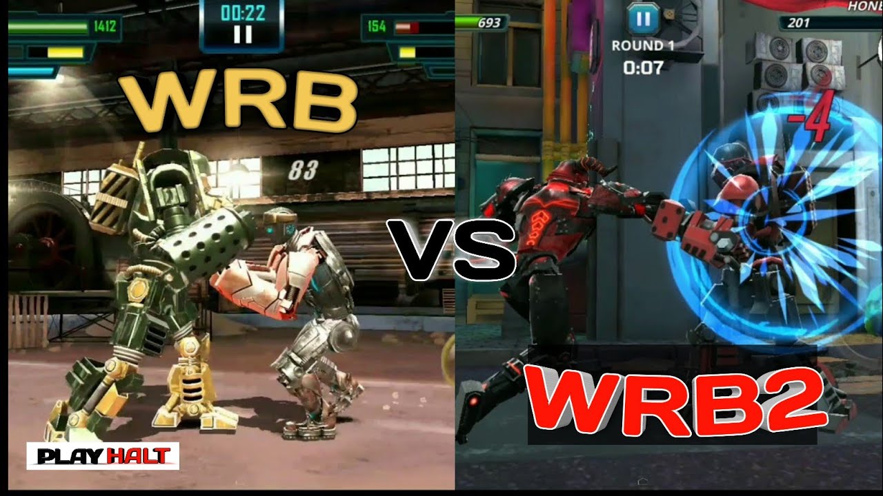WRB VS WRB2 (World Robot Boxing) | PlayHalt | - YouTube