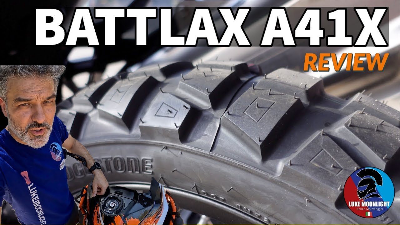 Bridgestone BATTLAX A41X Recensione #A41X #Offroad #Onroad Bagnato ...